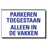 PARKEREN TOEGESTAAN ITM Interma