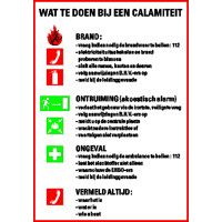 Calamiteit bord NL ITM Interma