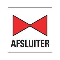 Afsluiter pictogramsticker ITM Interma