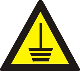 Aarding pictogramsticker ITM Interma